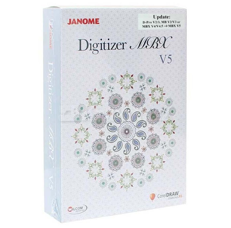 Upgrade programu Janome Digitizer Pro/MB/MBX do wersji - MBX 5.0 - Krakmasz